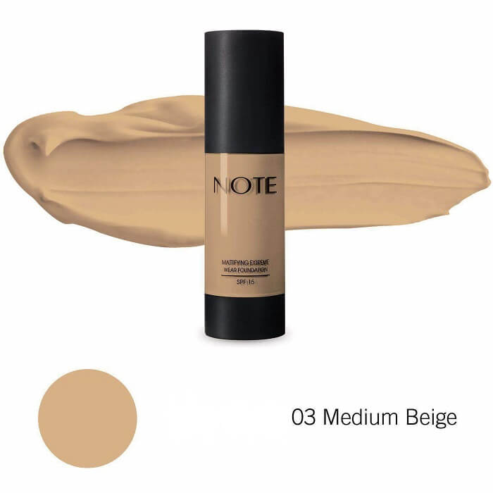 Note Make Up Mattifying Extreme Wear Foundation - CosmeticsCrush